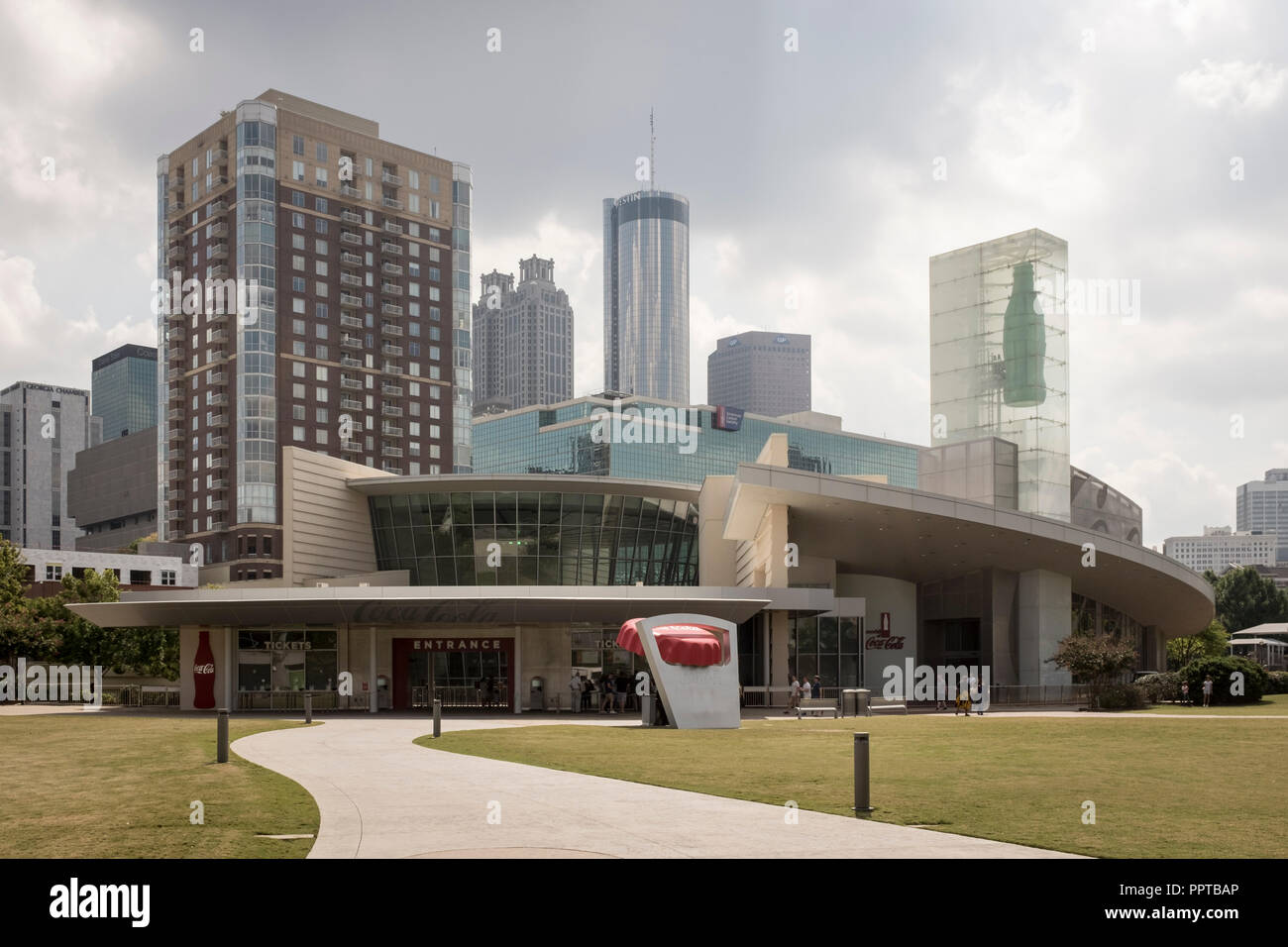 The World of Coca-Cola museum, located in Atlanta, Georgia, showcasing ...