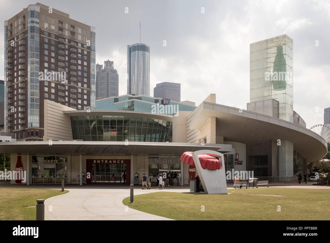 The World of Coca-Cola museum, located in Atlanta, Georgia, showcasing ...