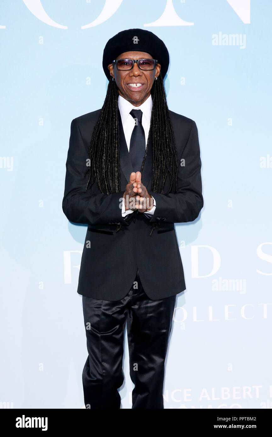 Nile Rodgers attending the Gala for the Global Ocean hosted by H.S.H ...
