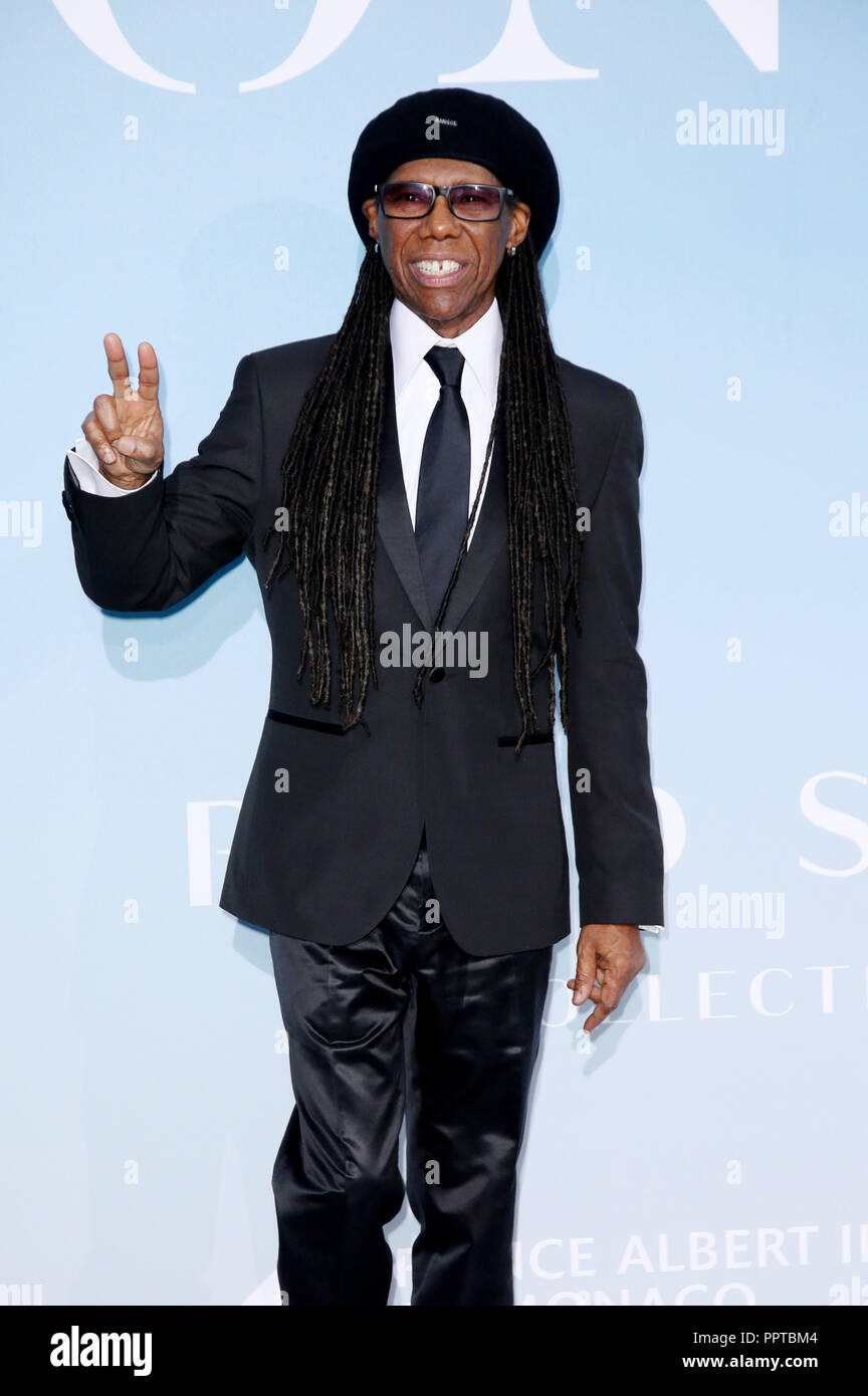 Nile Rodgers attending the Gala for the Global Ocean hosted by H.S.H ...
