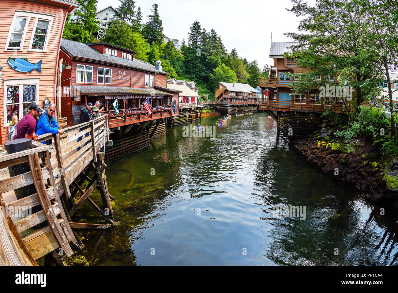 Historic area of ketchikan hi-res stock photography and images - Alamy