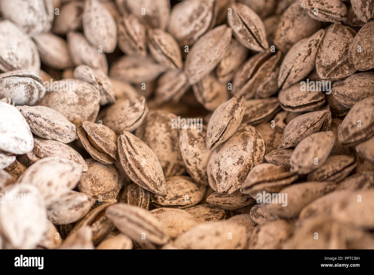 the delicacy of apricot stones in the ashes Stock Photo - Alamy