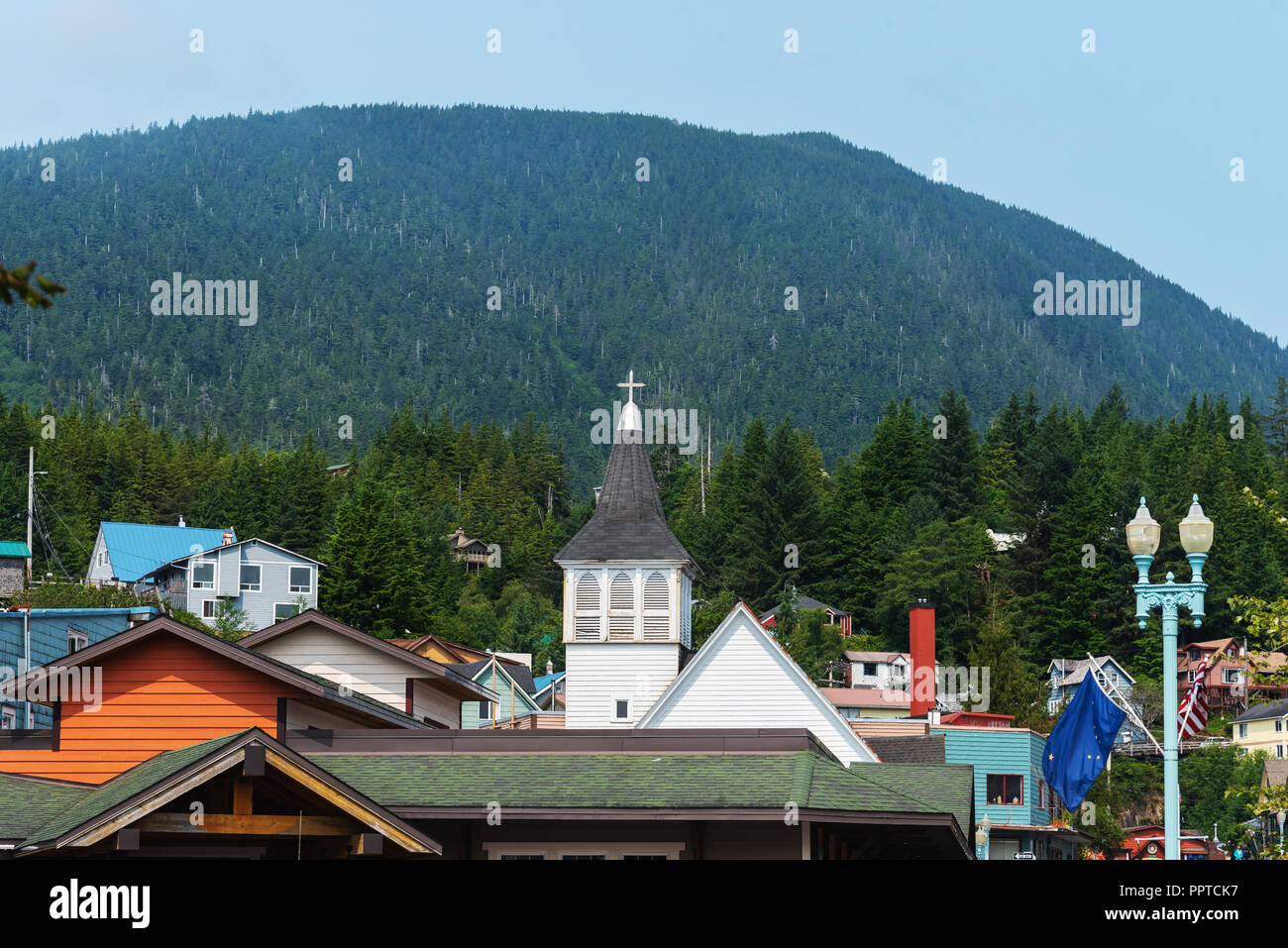 Beautiful Ketchikan landscape, , Alaska, USA Stock Photo - Alamy