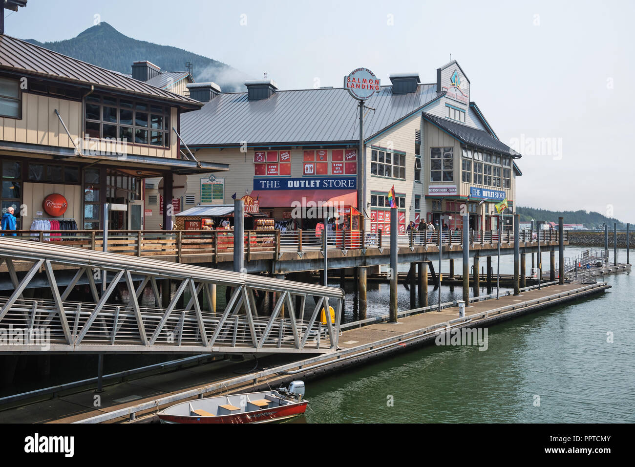 Ketchikan waterfront,, Alaska, USA Stock Photo - Alamy