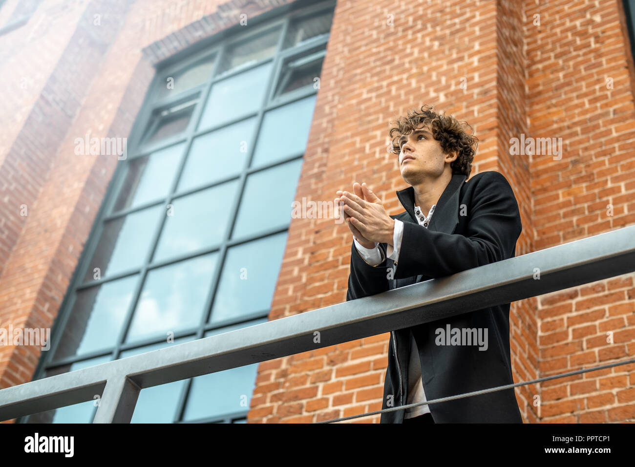 Bricked stairway hi-res stock photography and images - Alamy