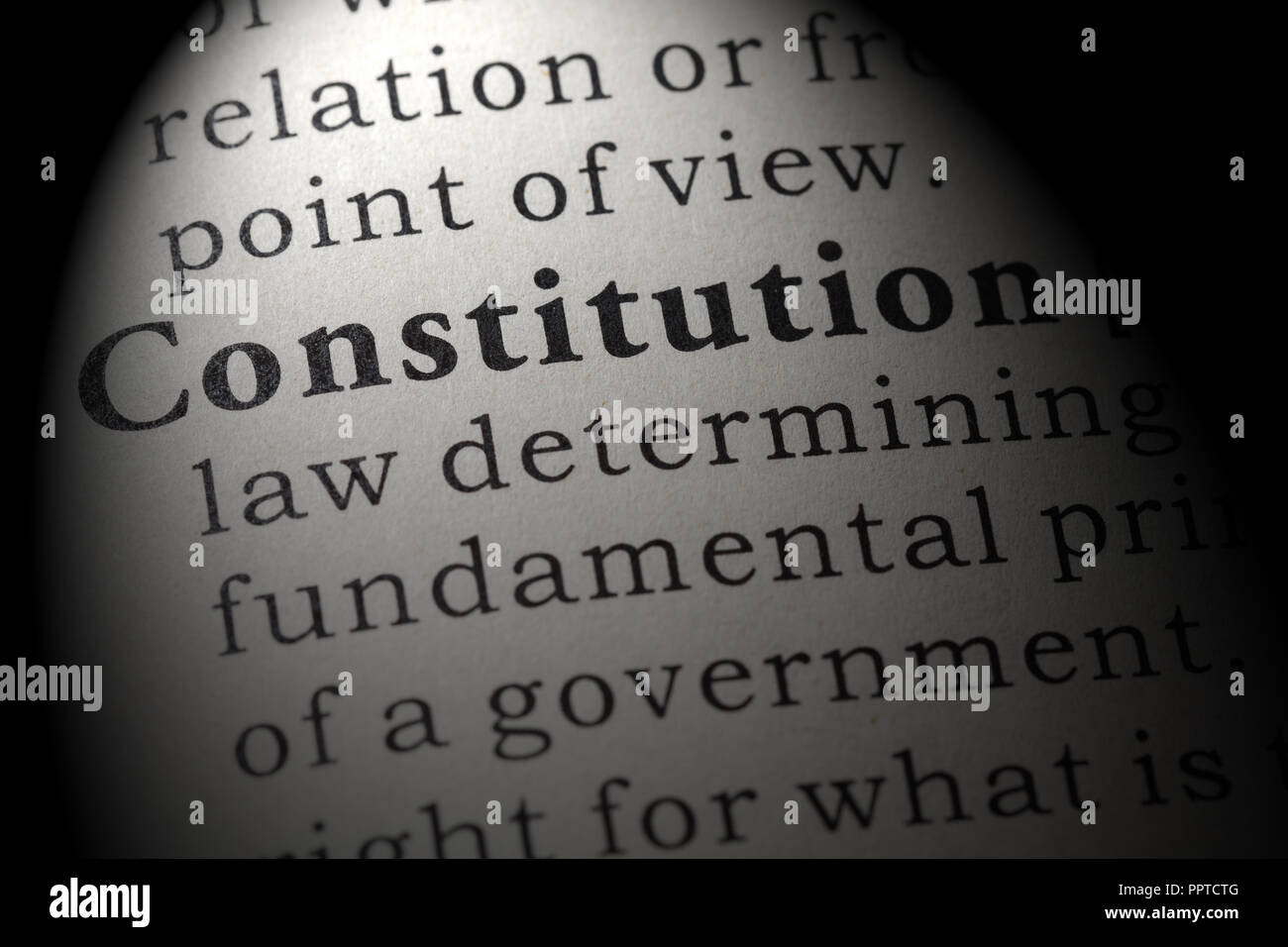 Fake Dictionary, Dictionary definition of the word constitution ...