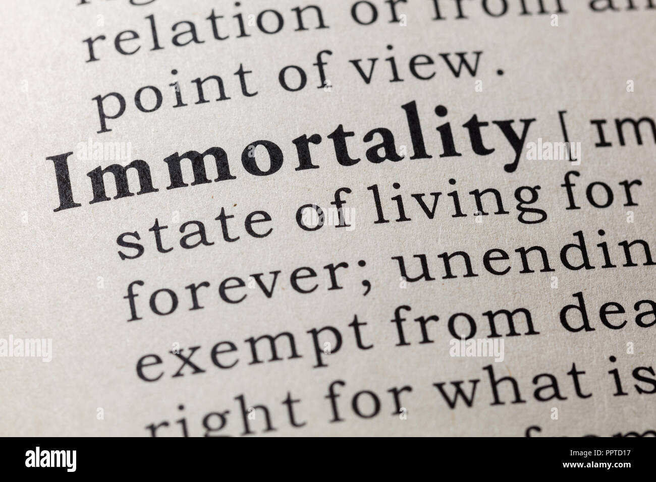 Immortality hi-res stock photography and images - Alamy