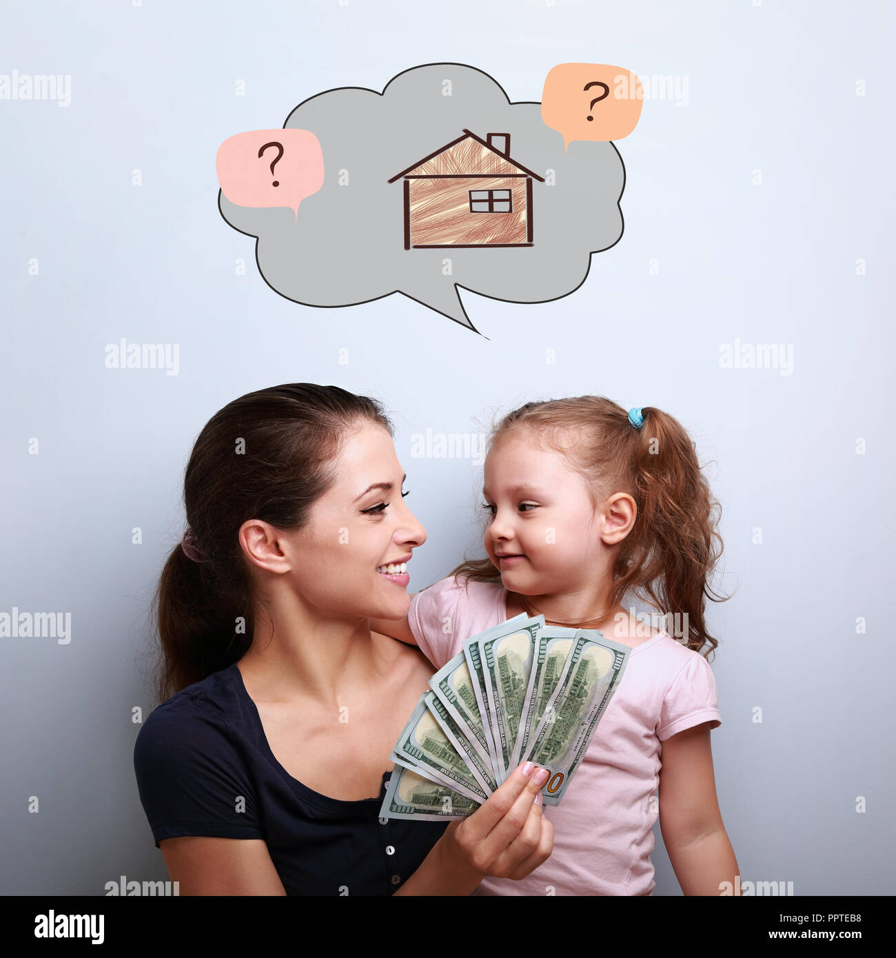 Smiling winner family hugging hi-res stock photography and images - Alamy