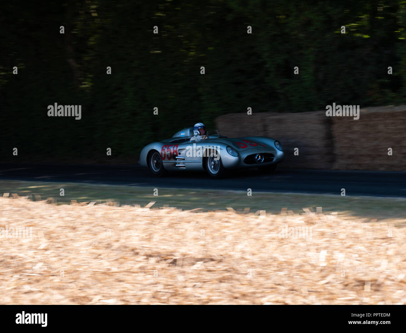 Goodwood mercedes benz 300slr hi-res stock photography and images - Alamy