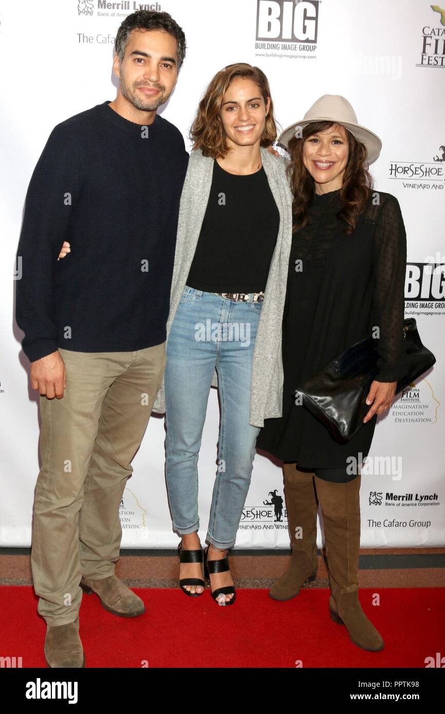 Long Beach, CA. 26th Sep, 2018. Ramon Rodriguez, Karina Silva, Rosie ...