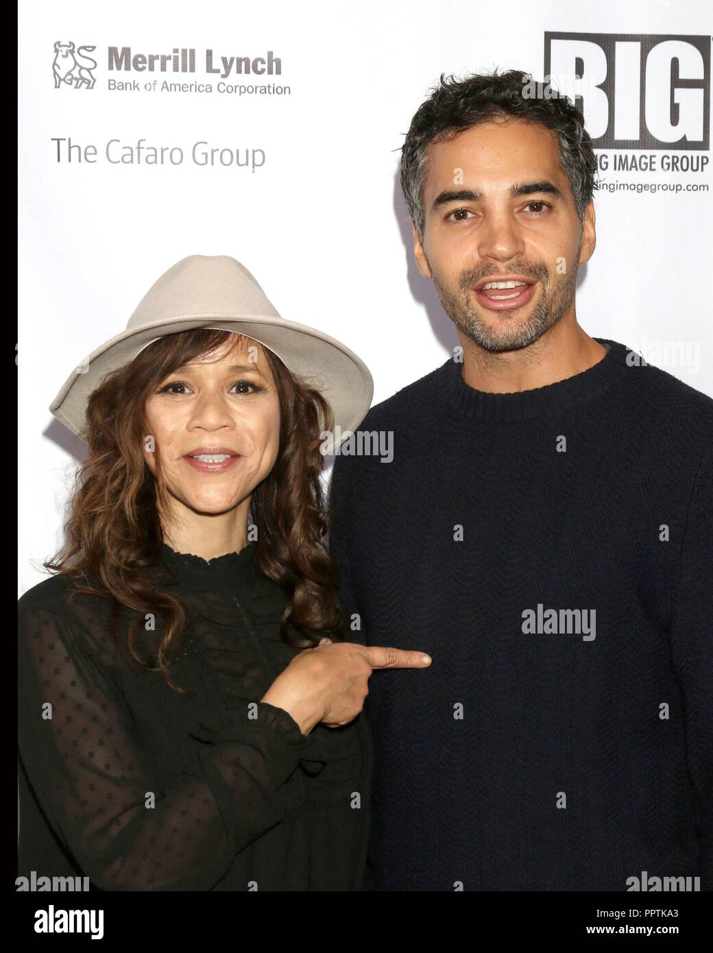 Long Beach, CA. 26th Sep, 2018. Rosie Perez, Ramon Rodriguez at ...
