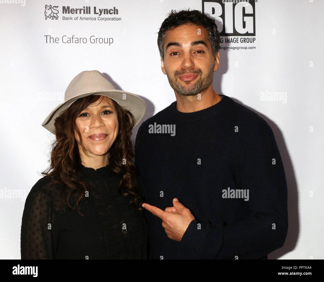 Long Beach, CA. 26th Sep, 2018. Rosie Perez, Ramon Rodriguez at ...