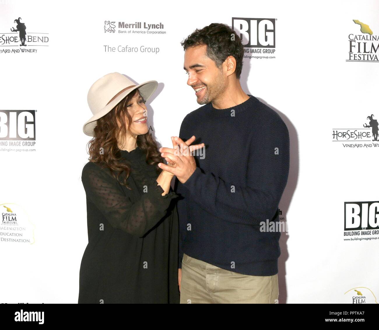Long Beach, CA. 26th Sep, 2018. Rosie Perez, Ramon Rodriguez at ...