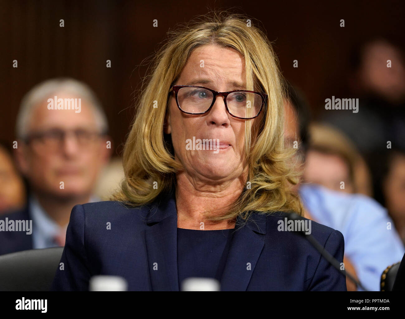 Christine Blasey Ford testifies before the Senate Judiciary Committee ...