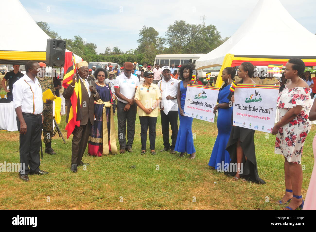 Jinja, Uganda. 27th, September, 2018. Uganda's First Prime Minister Gen ...