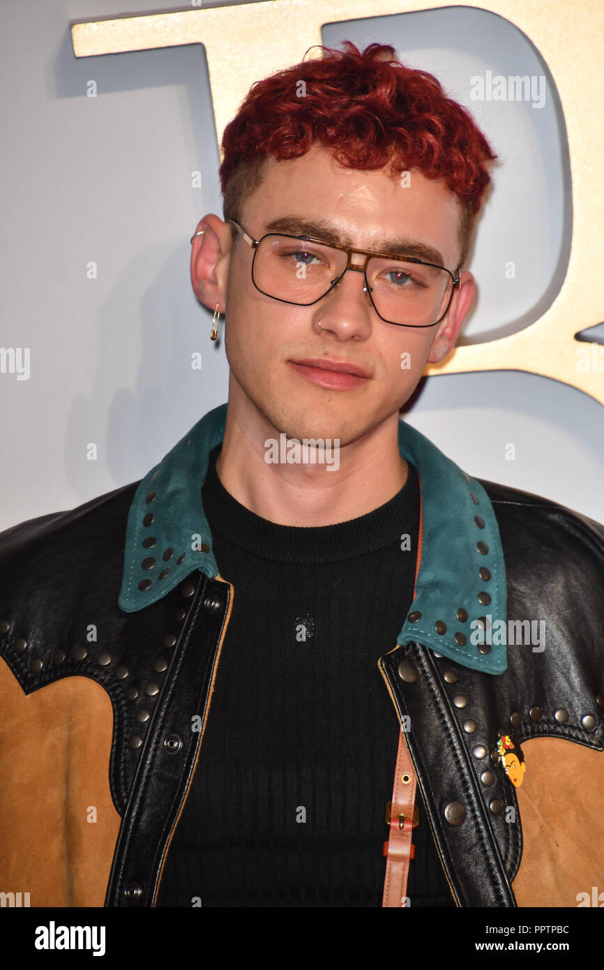 London, UK. 27th September 2018. Olly Alexander attend A Star Is Born ...
