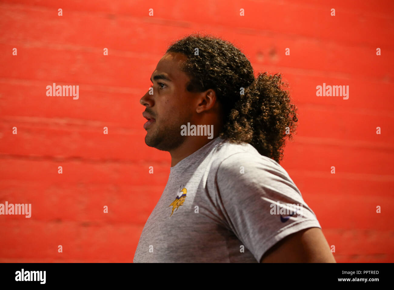 Los Angeles, CA, USA. 27th Sep, 2018. Minnesota Vikings linebacker Eric ...