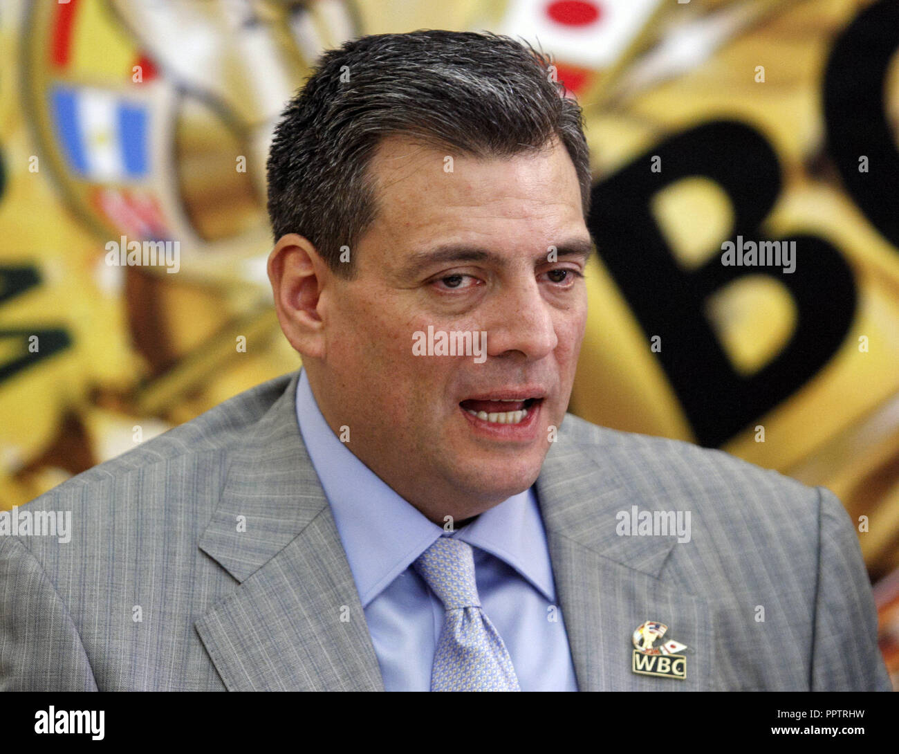 President world boxing council wbc hi-res stock photography and images ...