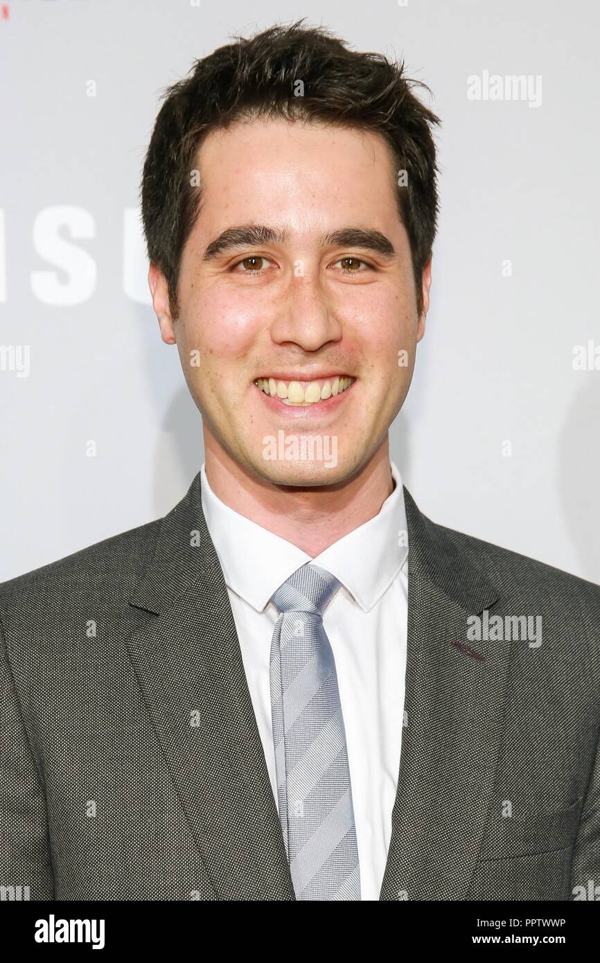 New York, NY, USA. 27th Sep, 2018. David Kwong at arrivals for Samsung Charity Gala 2018, The ...