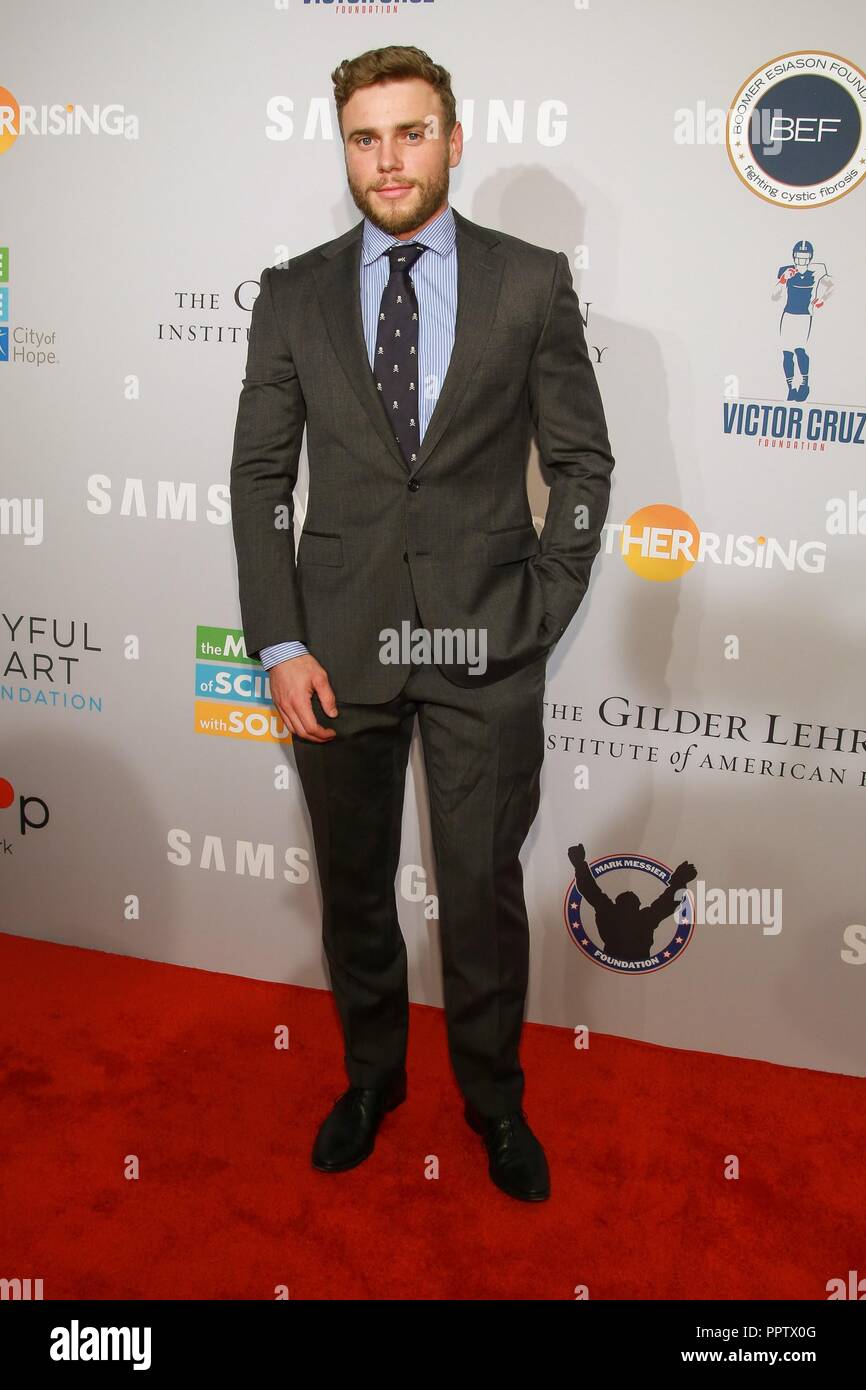 New York, NY, USA. 27th Sep, 2018. Gus Kenworthy at arrivals for ...