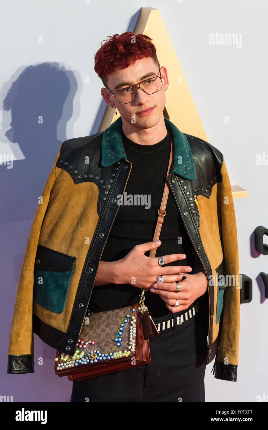 London, UK. 27th September 2018. Olly Alexander attends the UK film ...