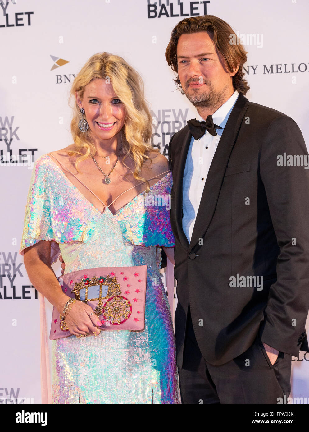 New York, NY - September 27, 2018: Mary Snow (L) attends New York City ...