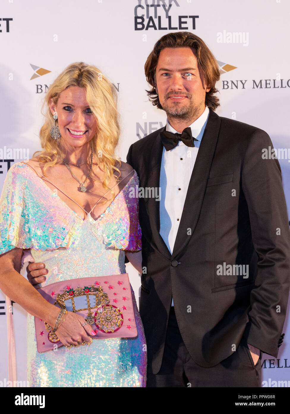 New York, NY - September 27, 2018: Mary Snow (L) attends New York City ...