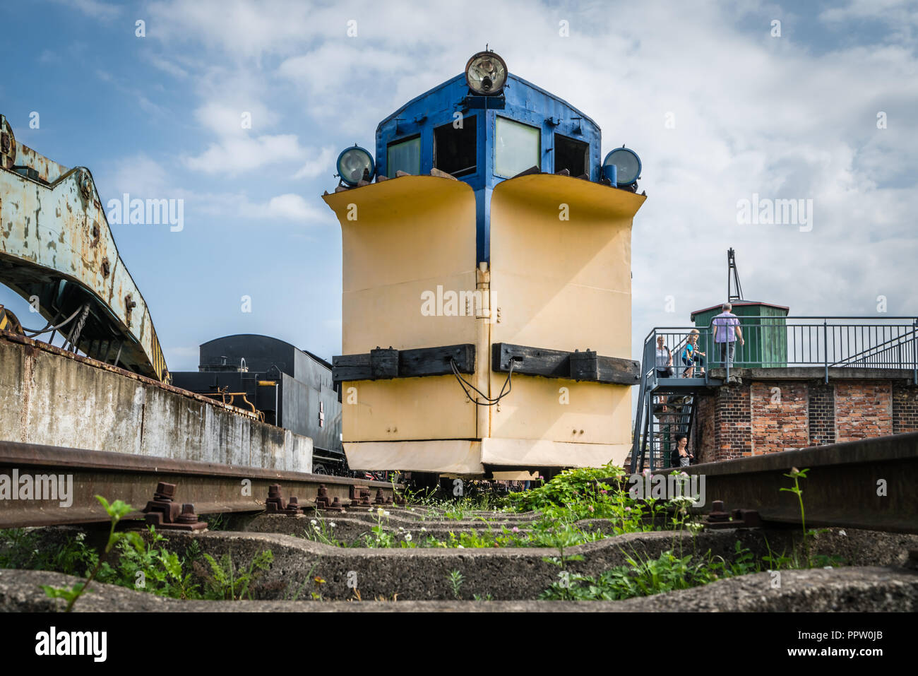 Steam plough locomotive hi-res stock photography and images - Alamy