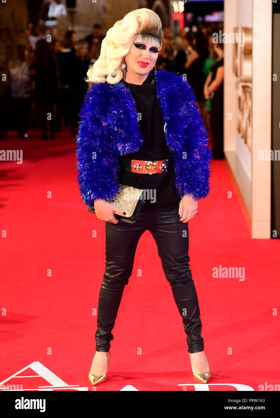 Jodie Harsh attending the UK Premiere of A Star is Born held at the Vue ...