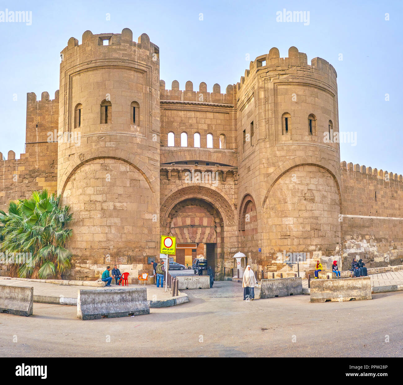 Conquest gate in cairo hi-res stock photography and images - Alamy