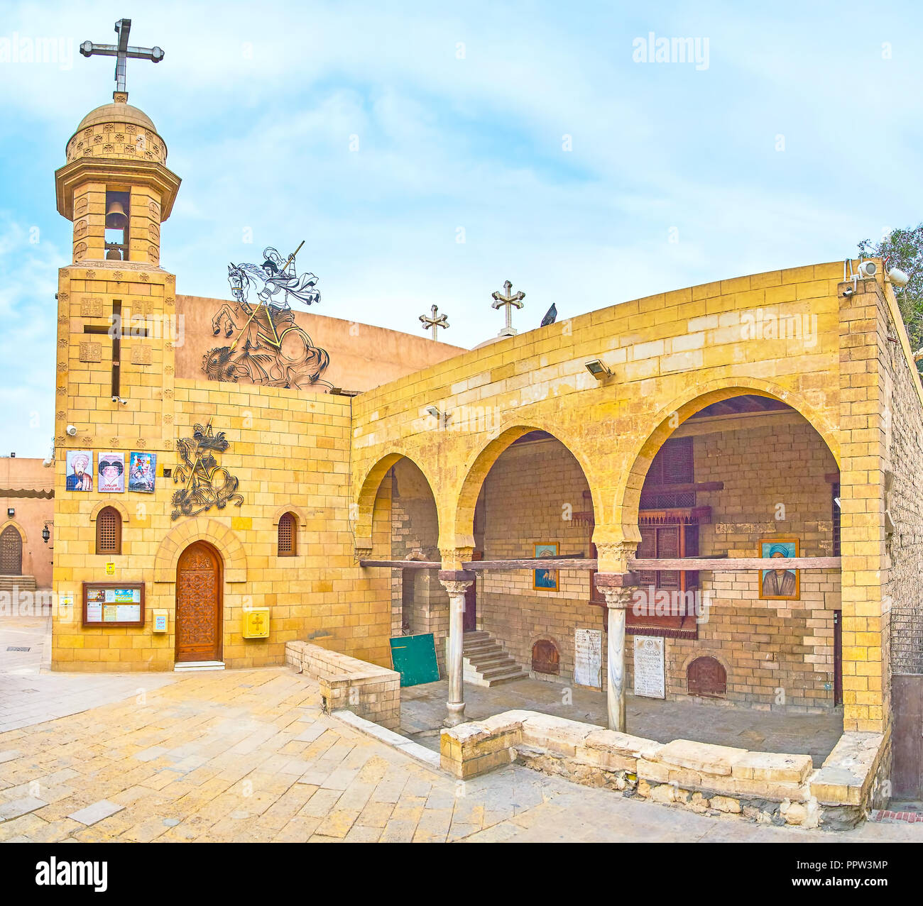 Coptic cross egypt hi-res stock photography and images - Alamy