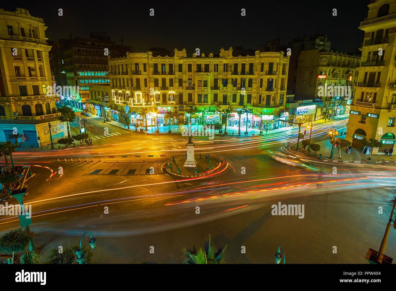 Cairo egypt colonial architecture hi-res stock photography and images ...
