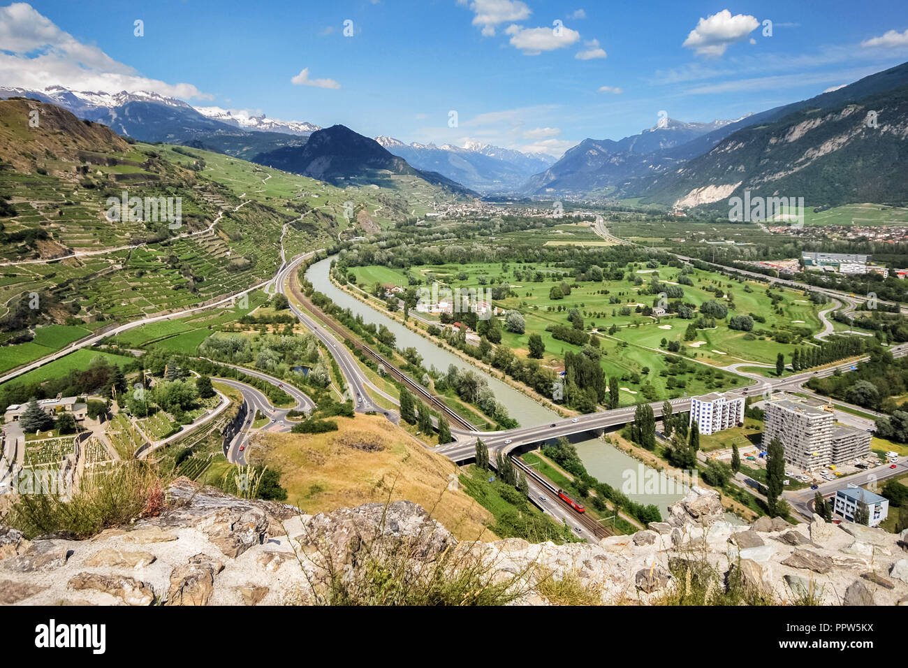 Sion switzerland city hi-res stock photography and images - Alamy