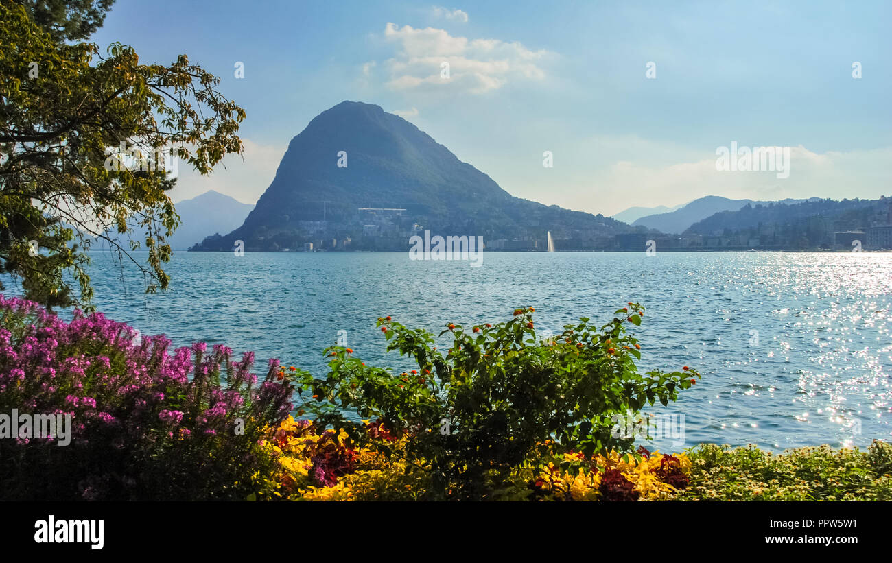 Lugano tourism hi-res stock photography and images - Alamy