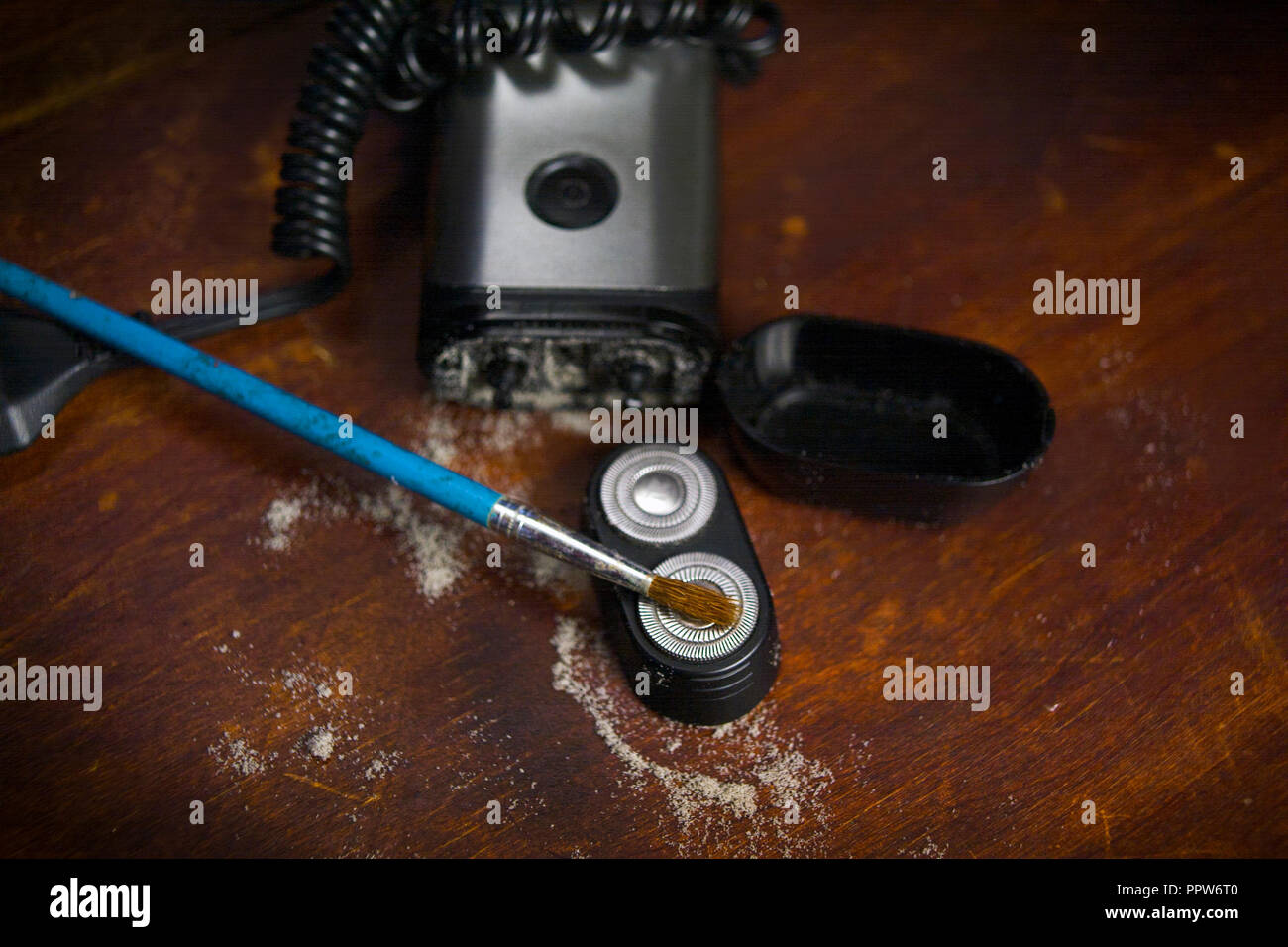 Shaver cleaning hi-res stock photography and images - Alamy