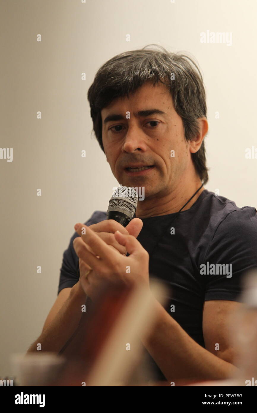 Napoli, Italy. 27th Sep, 2018. Luigi Lo Cascio, Italian actor attend in ...