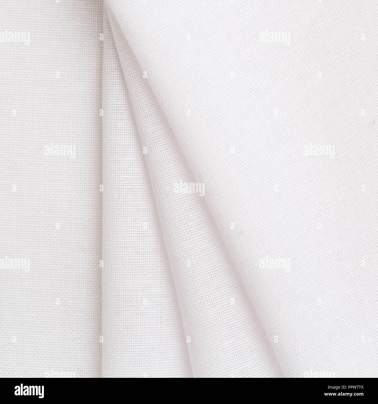 Natural White Cotton Fabric Texture Background Surface.Soft has ...