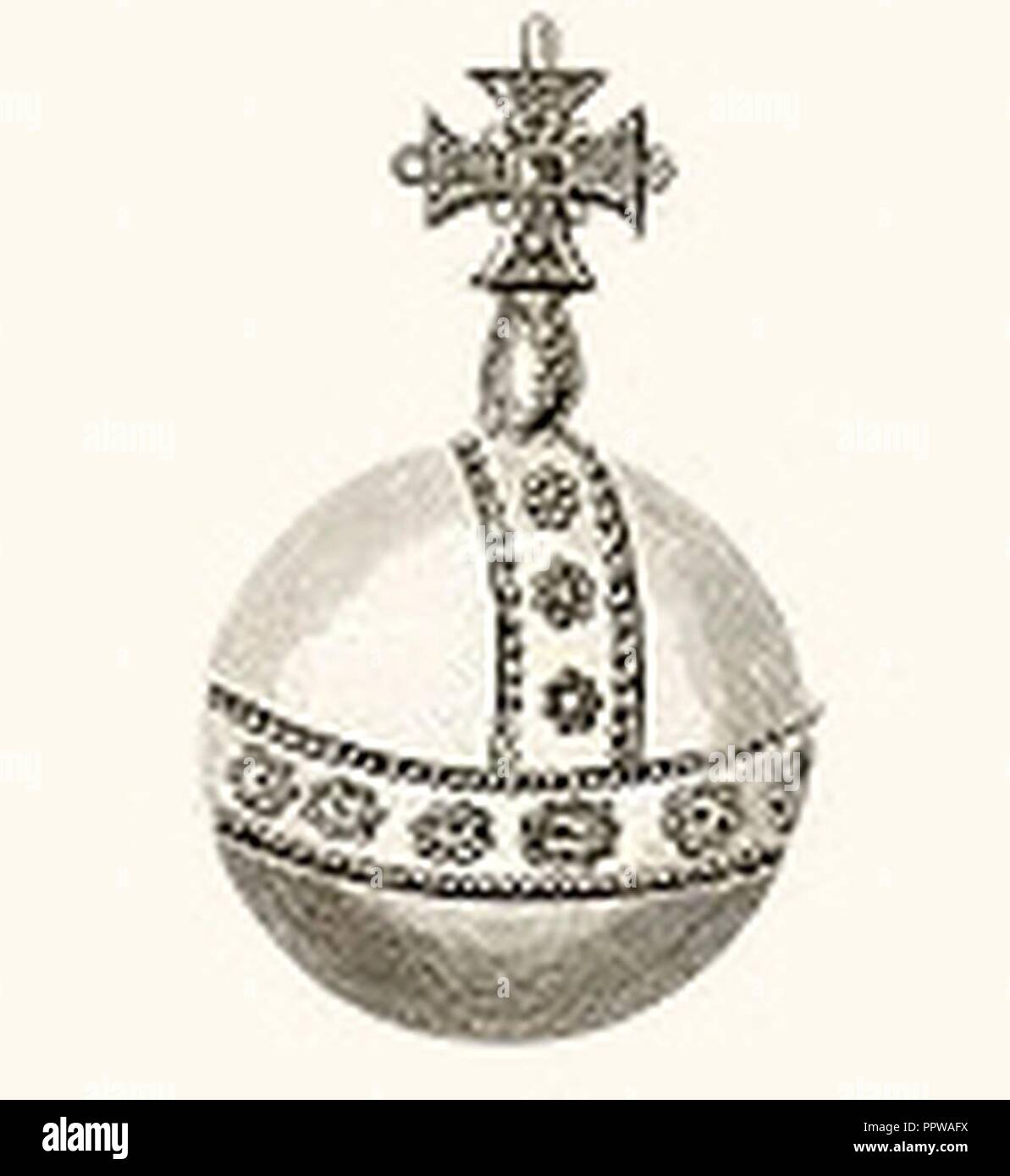 British Sovereigns Orb Stock Photo - Alamy