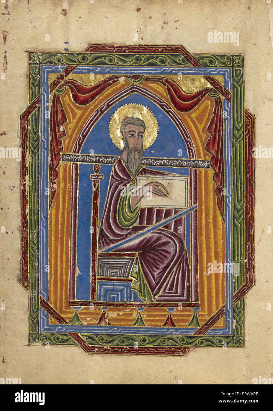 Saint Matthew; Mesrop of Khizan, Armenian, active 1605 - 1651, Isfahan ...