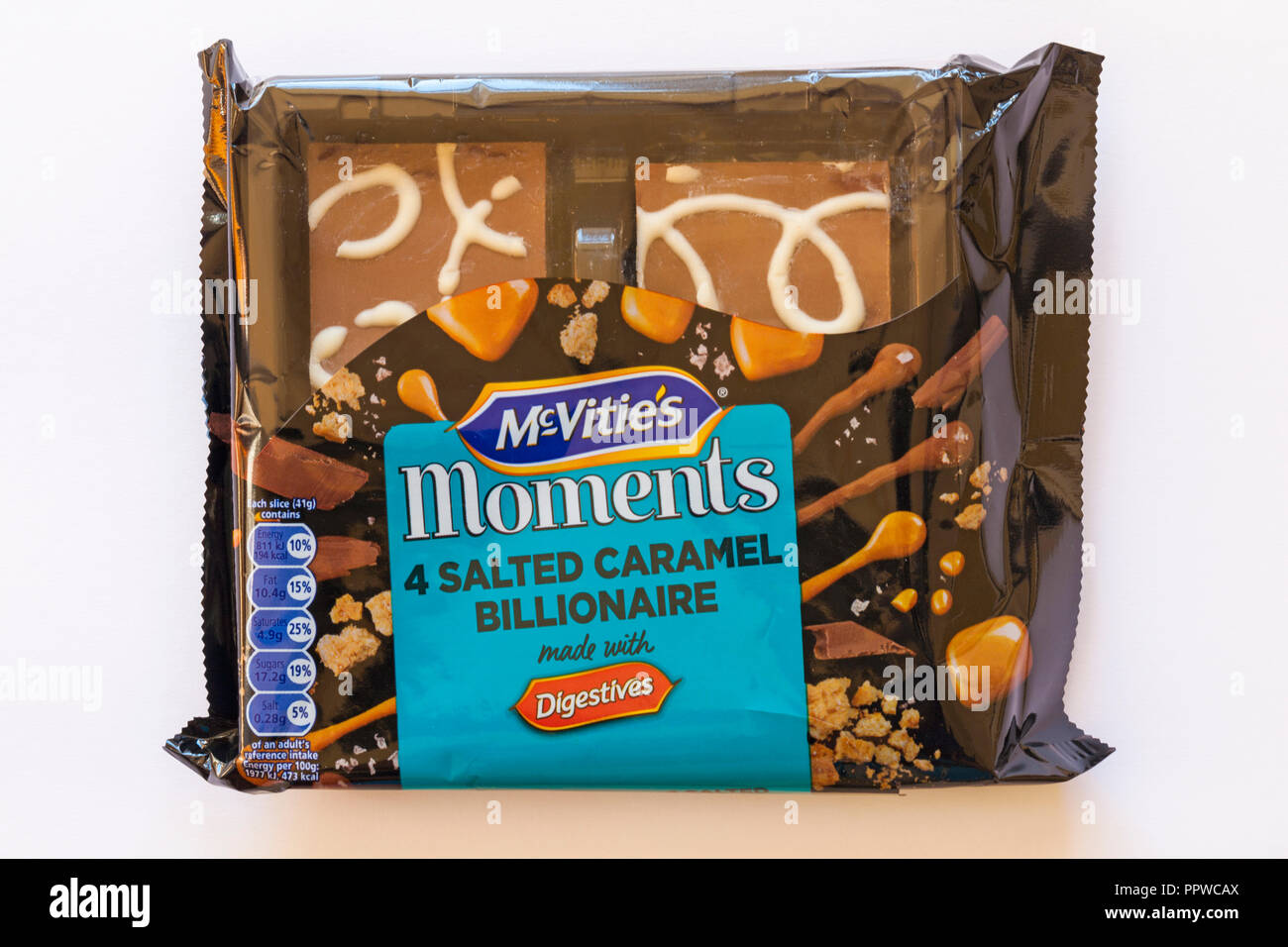 Mcvities moments 4 salted caramel billionaire made with digestives hi ...