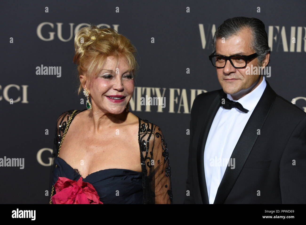 Spanish art collector Carmen Cervera, Baroness Thyssen-Bornemisza (L ...