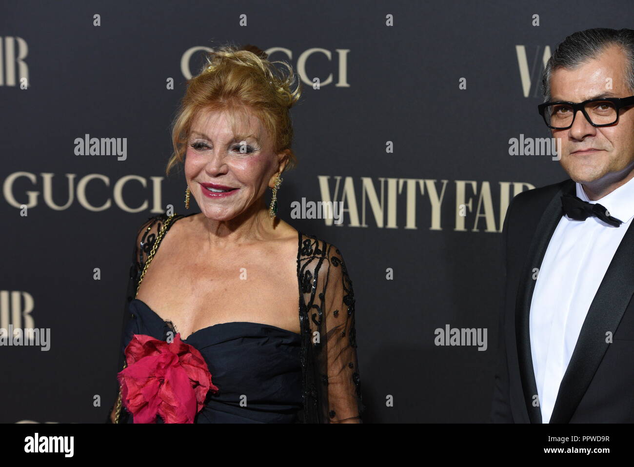 Spanish art collector Carmen Cervera, Baroness Thyssen-Bornemisza (L ...