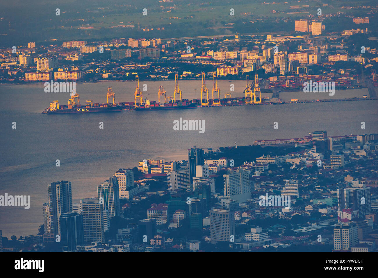 Cargo and Shipping Terminal shipyard logistics transportation at ...
