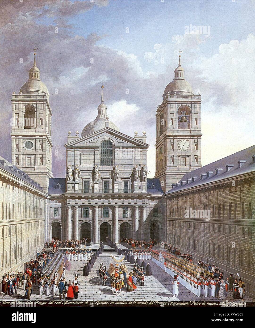 Real monasterio hi-res stock photography and images - Alamy