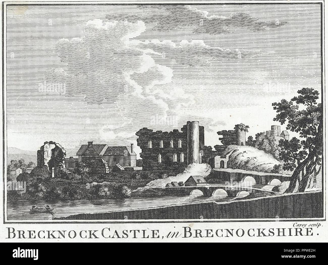 Brecknock castle hi-res stock photography and images - Alamy