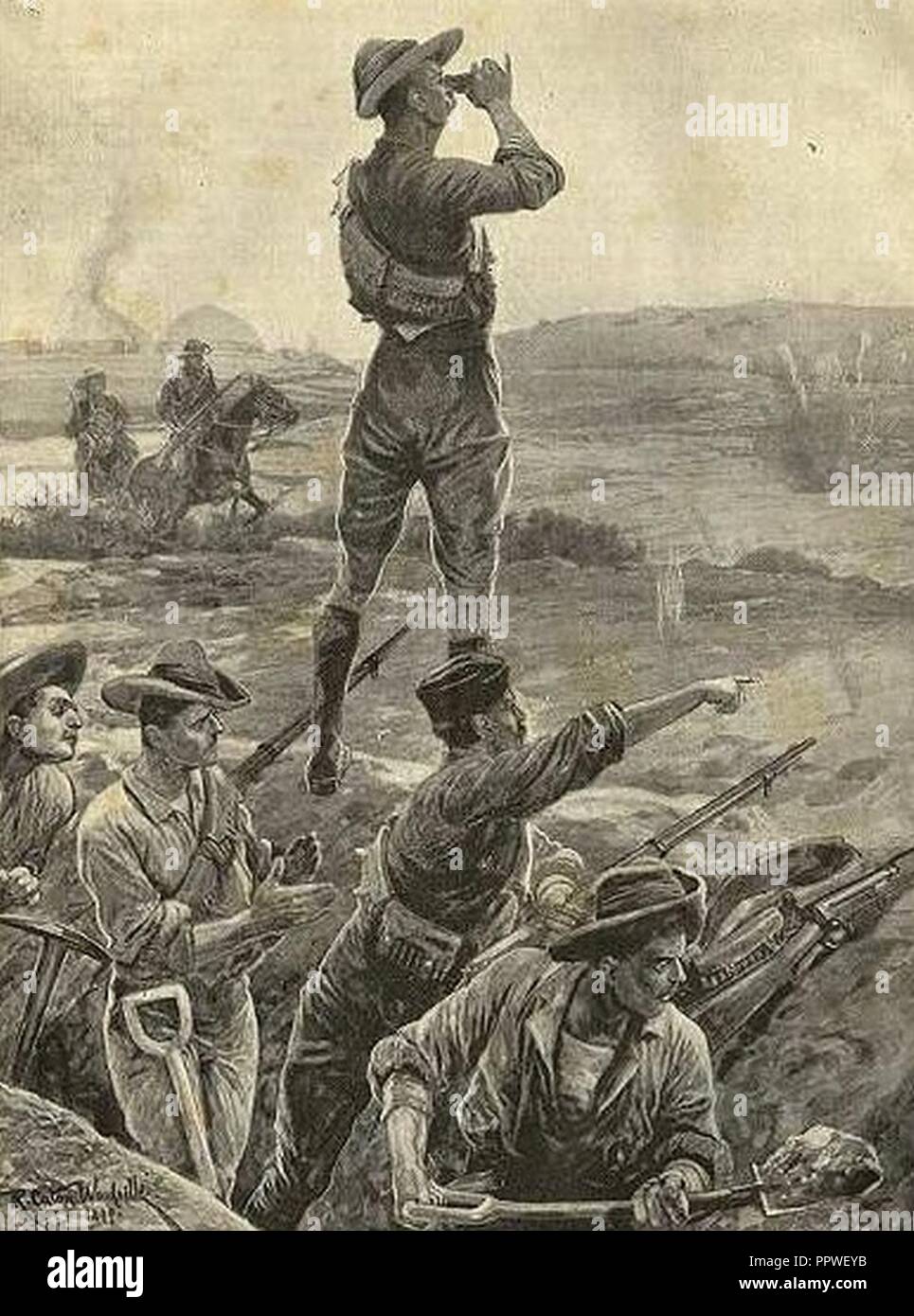 Digging trenches hi-res stock photography and images - Alamy