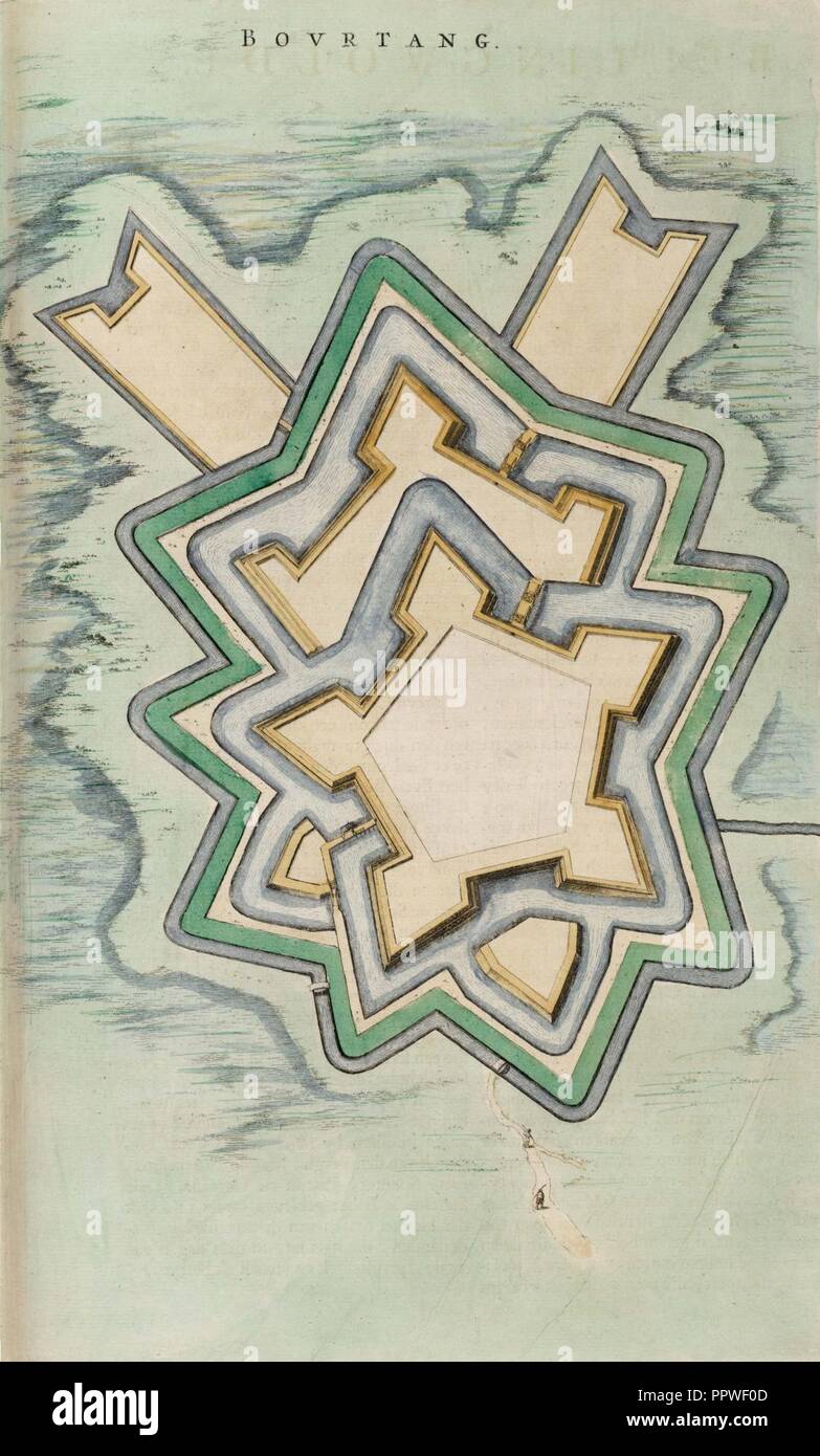 Bourtange - Bovrtang (Atlas van Loon Stock Photo - Alamy