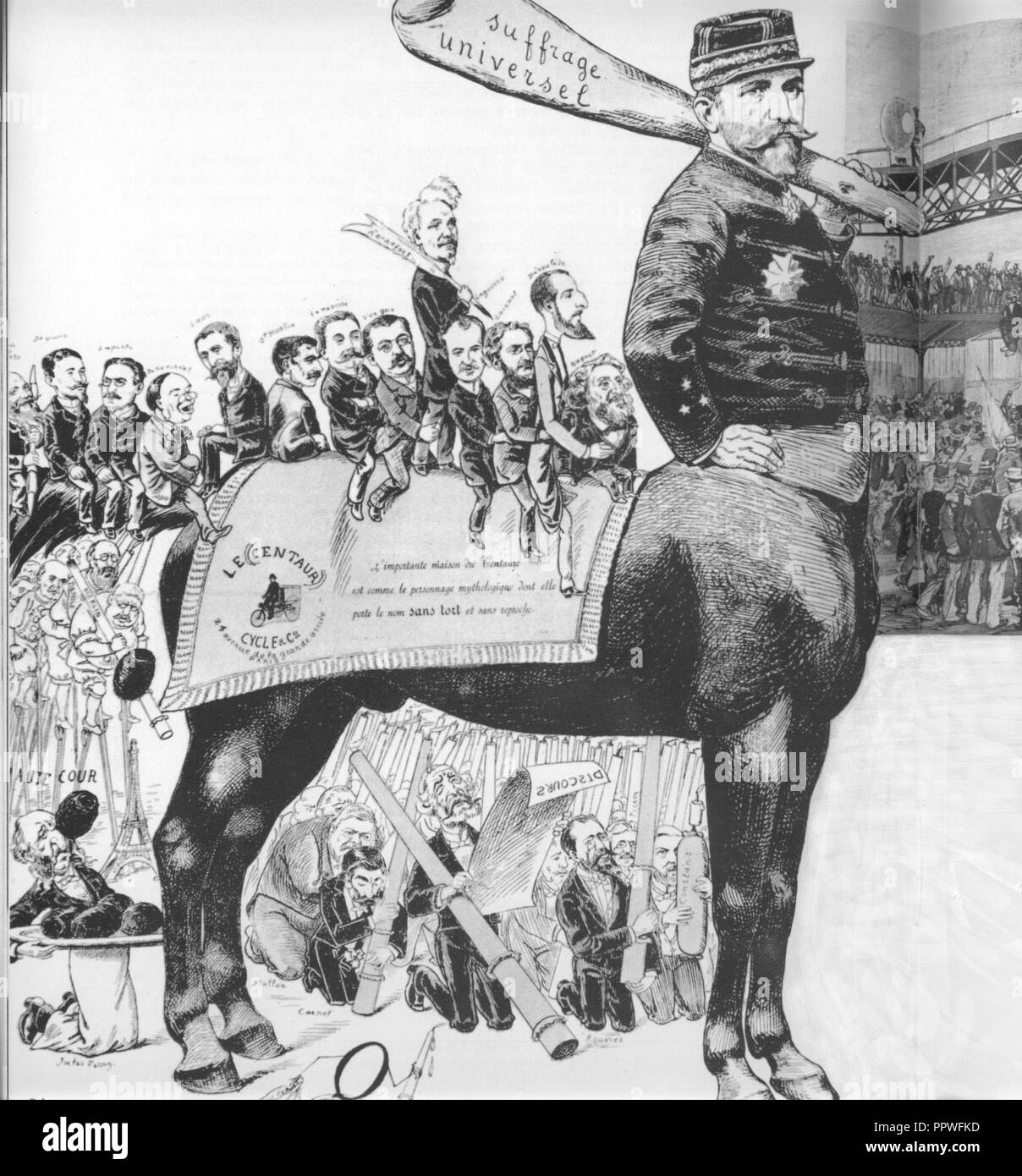 Boulanger le centaur sans tord Stock Photo - Alamy