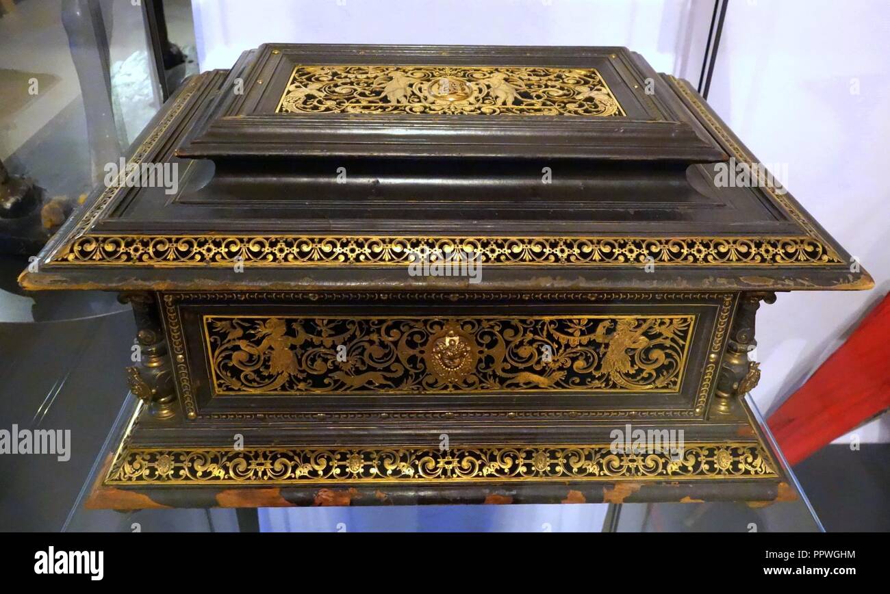 Box in Renaissance style, Dresden, before 1879 Stock Photo - Alamy