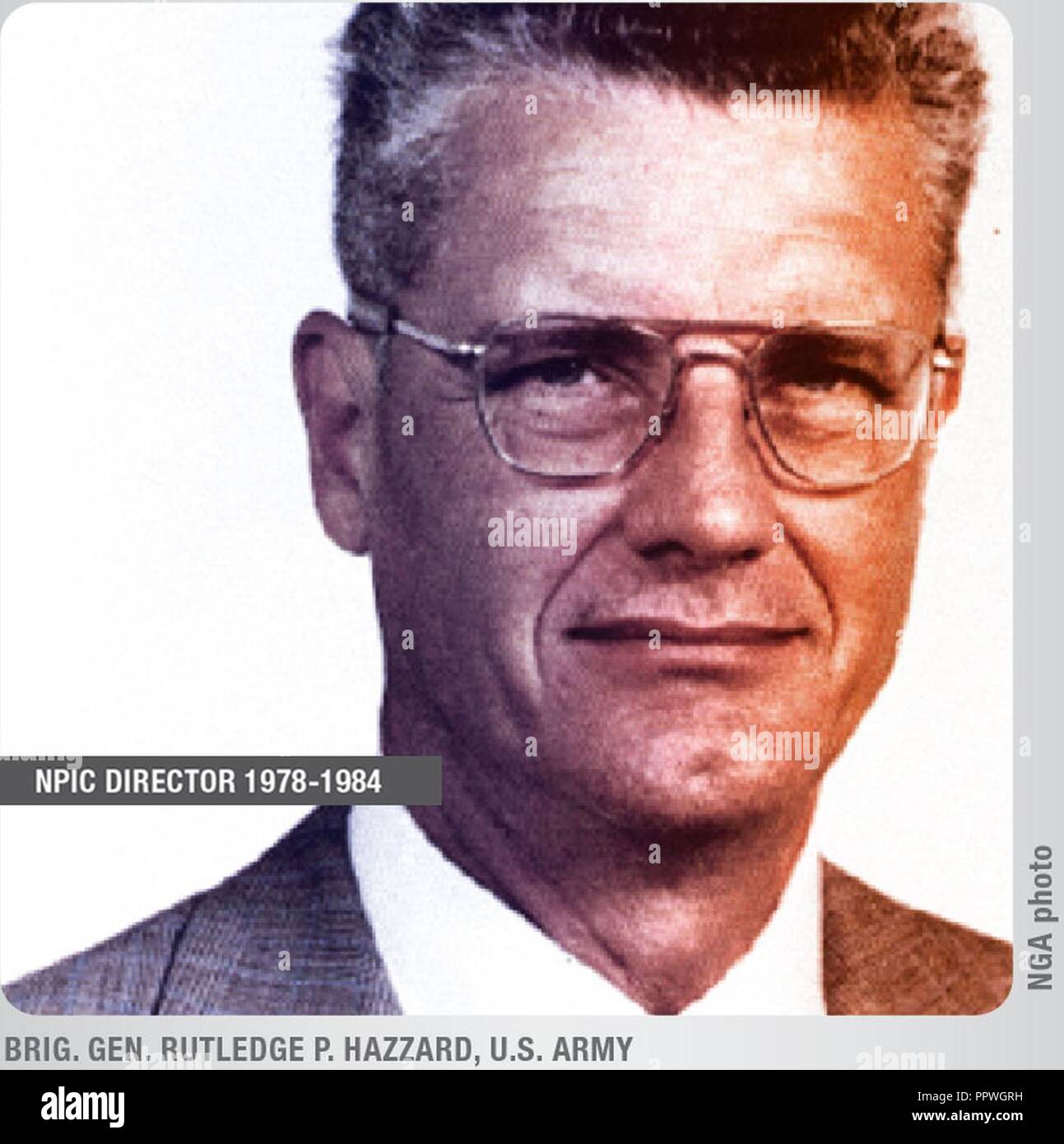 Brigadier General Rutledge P. Hazzard (cropped Stock Photo - Alamy